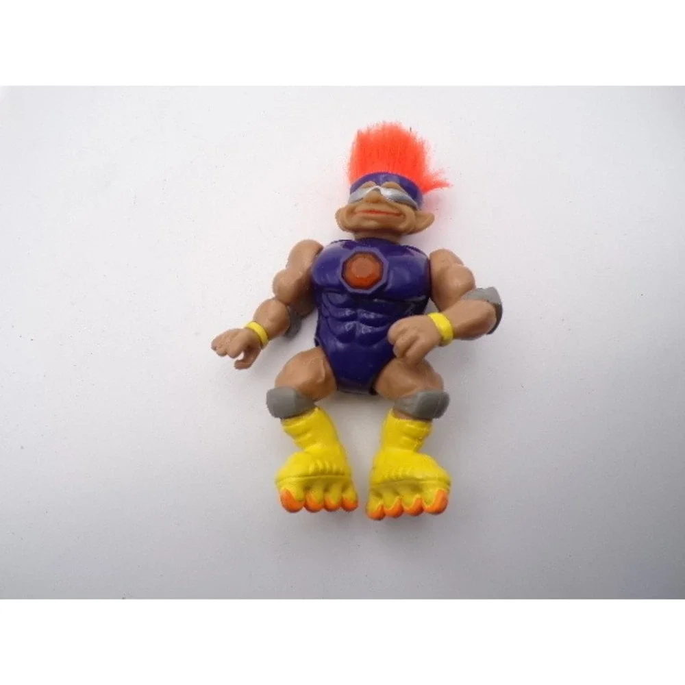 Toys | Vintage Troll Doll Warrior Character Action Figure Orange Hair ...